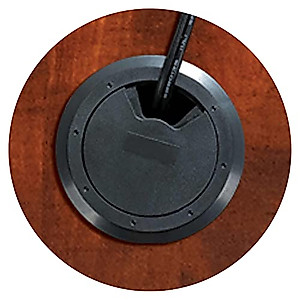 Lorell LLR69411 69000 Series Desk, Cherry