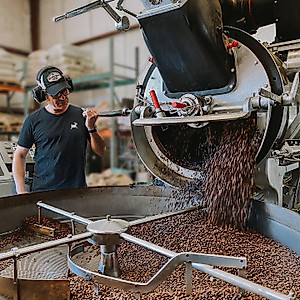 Lucky Goat Flavored Ground Coffee – Southern Pecan – Nutty, Pecan, Light Body, Low Acidity, Smooth and Sweet - Medium Roast, 12 Ounce Bag, Arabica