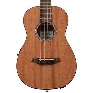 Cordoba Mini II Bass MH-E, Mahogany, Small Body, Acoustic-Electric Bass Guitar