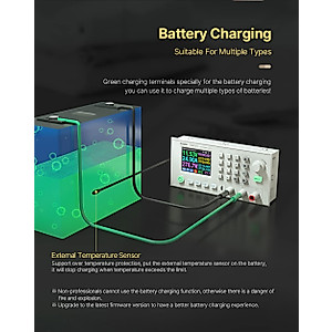 DC Power Supply Variable Adjustable Lab Bench Power Supply Buck Converter Step Down Switching Regulated 4-Digital LCD Display 60V 24A 1140W Assembled RD6024