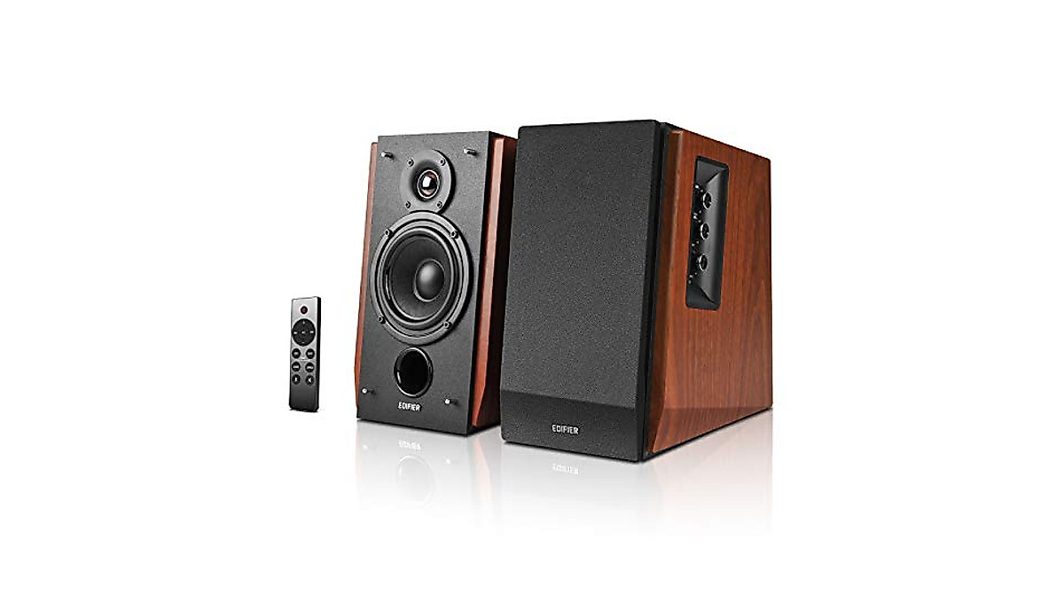 Edifier R1700BTs Bluetooth Bookshelf Speakers - 66W Sound & Sub Out