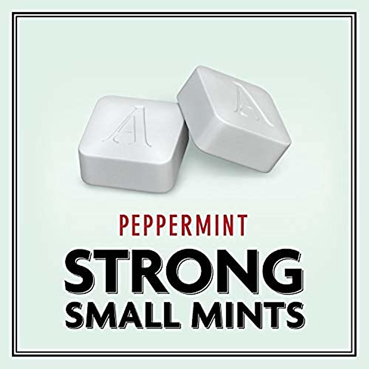 ALTOIDS Small Peppermint Breath Mints Sugar Free Hard Candy Bulk, 0.37 oz Tin (Pack of 9)