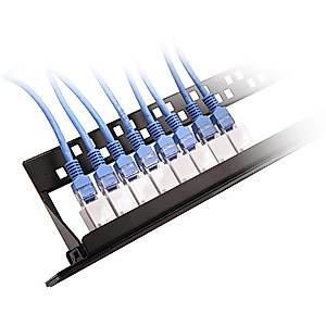 VCE 5-Pack CAT6 RJ45 Keystone Jack Inline Coupler Bundle with 6-Pack HDMI Female Keystone Coupler