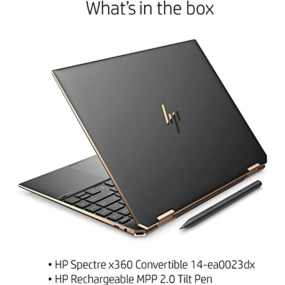 HP - Spectre x360 2-in-1 13.5" 3K2K OLED Touchscreen Laptop - Intel Evo Core i7 1195G7 2X TB4 MPP 2.0 Tilt Pen Included Windows 11 Home+ HDMI Cable (16GB RAM | 1TB PCIe SSD+32GB Intel Optane)