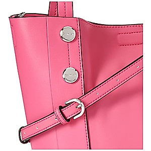 Calvin Klein Quinn North/South Mini Tote Crossbody, Pink Flambe