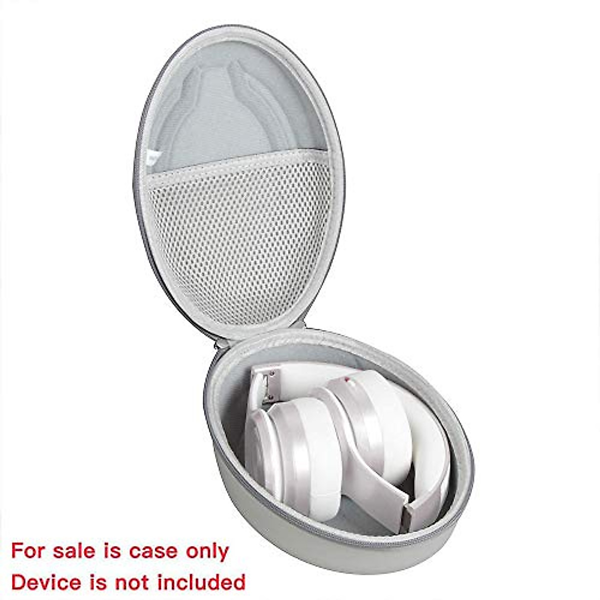 Hermitshell Travel Case for Picun P26 Bluetooth Headphones Over Ear 40H Playtime Hi-Fi Stereo Wireless Headphones (Grey)