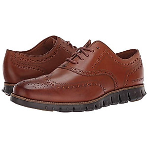 Cole Haan Men's Zerogrand Wing OX Oxford, british tan leather/java, 11 M US