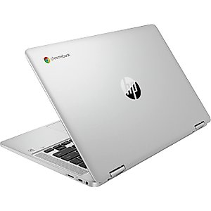 HP 2022 Newest X360 2-in-1 Chromebook 14" HD Touchscreen, Intel Celeron N4500(Up to 2.8GHz), 4GB DDR4 RAM, 32GB eMMC, WiFi, Bluetooth, Webcam, USB Type-C, Chrome OS, Silver