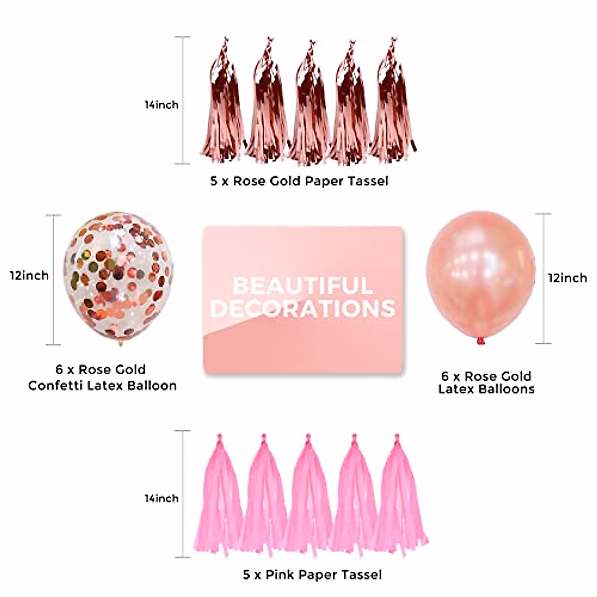 Engagement Party Decorations – Engagement Balloons – Rose Gold Engaged Balloons Letter – Diamond Engagement Ring Balloon Engagement Decorations Set – Engaged Decorations Banner for Wedding Decor