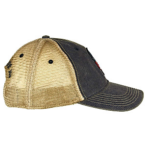 7.62 Design Double Tap Vintage Trucker Hat Navy