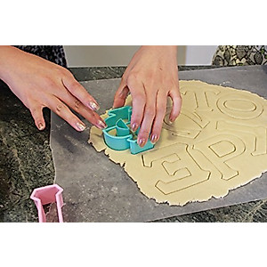 Live Greek, Greek Alphabet Letter Shaped Cookie Cutter, Sigma Shape, 3 Inches Long, Great Gift, Big Sis/Lil Sis, Fundraising, Parties, Sororities, Fraternities, Panhellenic, Art Stencil