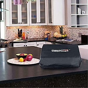 Royal Gourmet PD1300 Portable 3-Burner Propane Gas Grill Griddle,Black