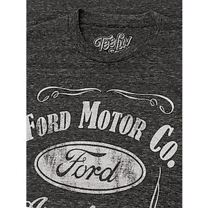 "Ford Motor Co. American Made Muscle" T-Shirt Soft Touch Fabric-x-large Onyx