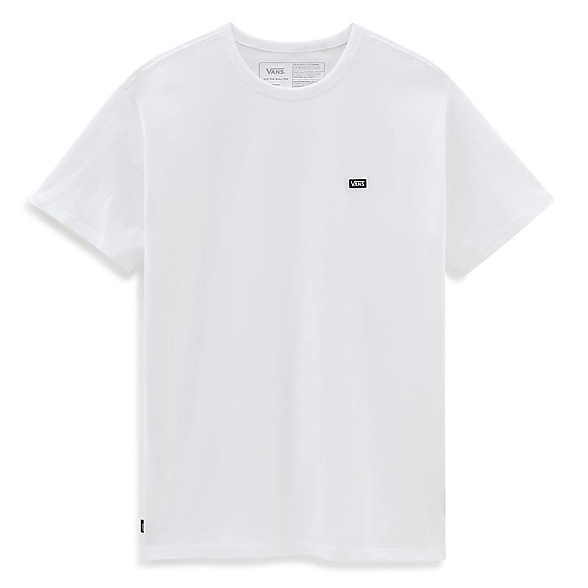 Vans Men's Short Sleeve T-Shirt, (Off The Wall Classic) White, Size X-Large