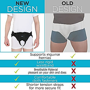 Mercase Plantar Fasciitis Night Splint Set & Hernia Belt for Men and Women Abdominal