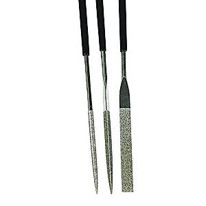 Wheeler Professional Gunsmithing File Set with Roll Up Storage Case for Firearm Maintenance