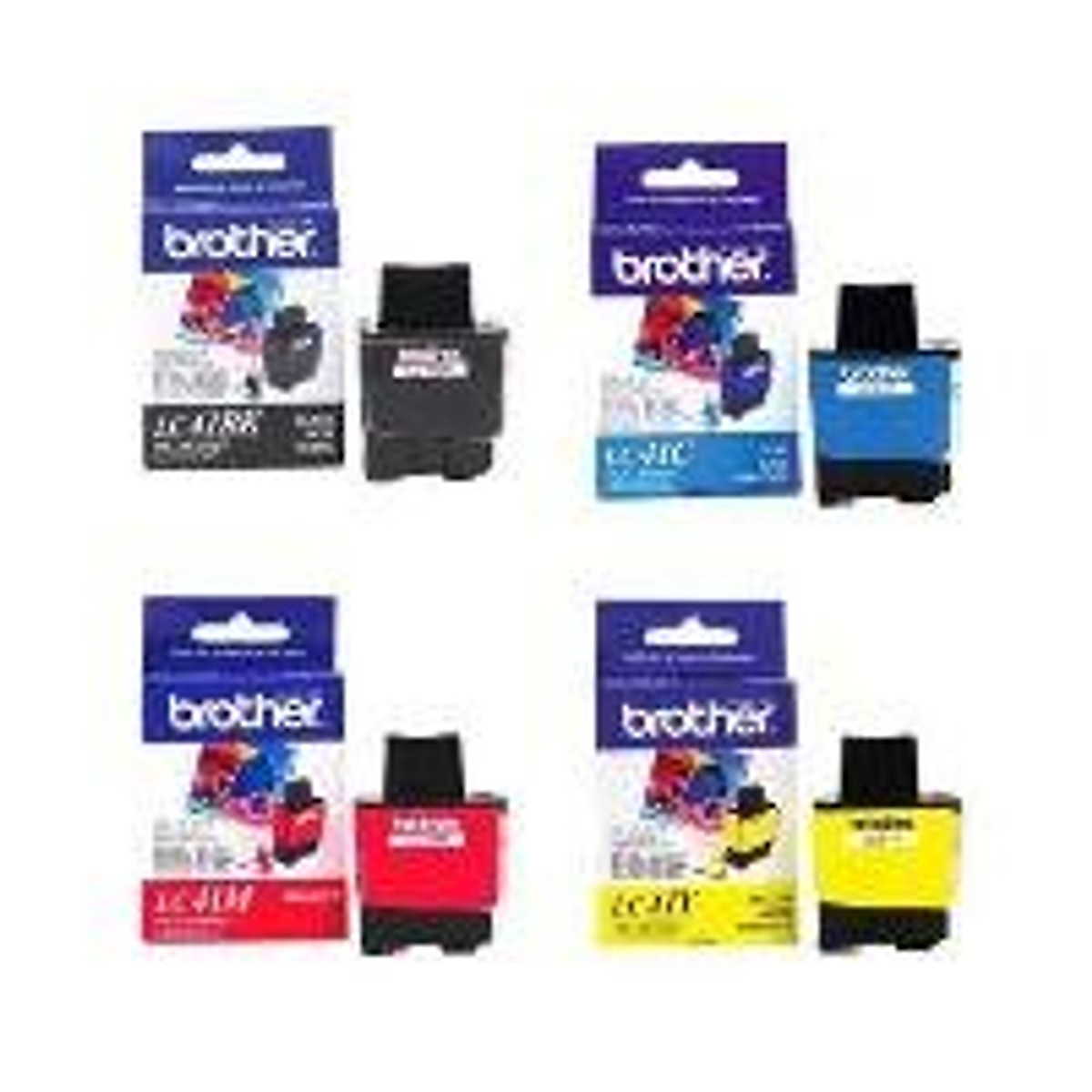 New OEM Brother LC-31 Series Inkjet Cartridge Value Pack - 4 Colors