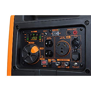 WEN 56380i Super Quiet 3800-Watt RV-Ready Portable Inverter Generator with Fuel Shut-Off and Electric Start