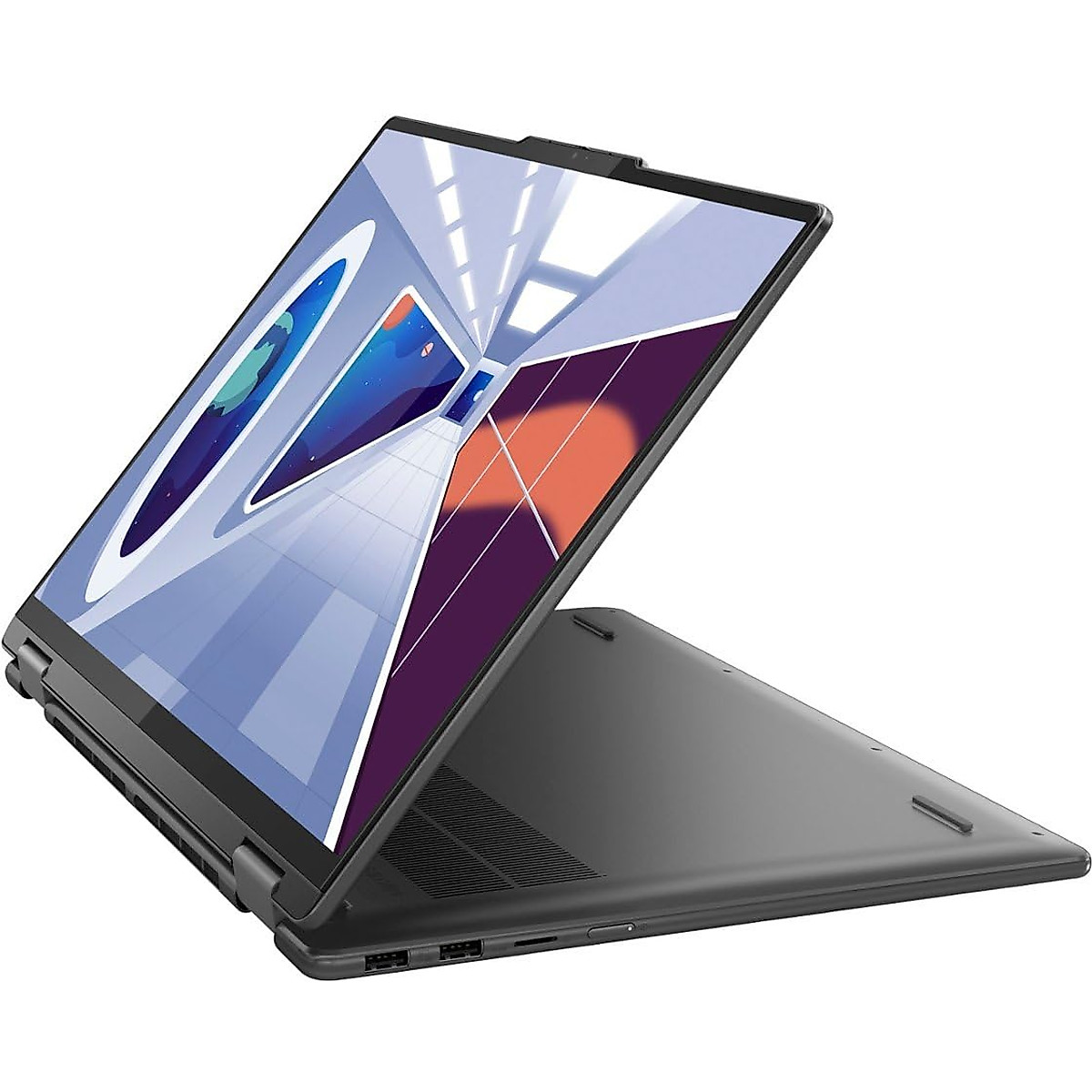 Lenovo Yoga 7 2023 2-in-1 Laptop 16" WUXGA IPS Touchscreen 10-Core 13th Intel i7-1355U 16GB RAM 512GB SSD Iris Xe Graphics Thunderbolt 4 Wi-Fi 6E Backlit Fingerprint Windows 11 Pro w/ONT 32GB USB