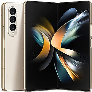 SAMSUNG Galaxy Z Fold 4 Factory Unlocked SM-F936U1 512GB Beige (Renewed)