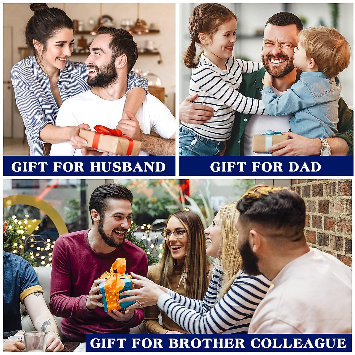 Gifts for Men Dad Husband, 2pc Beer Chiller Sticks with 1 Bottle Opener, Mens Birthday Gifts Idea for Father Brother Adults Who Have Everything, Unique Cool Stuff Gadgets Beer Lover Presents