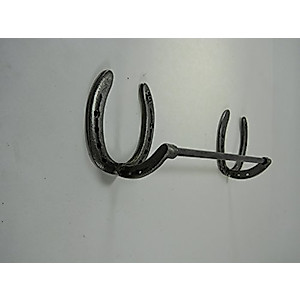 Horseshoe Bath Accessory Set in Natural Iron w/Token