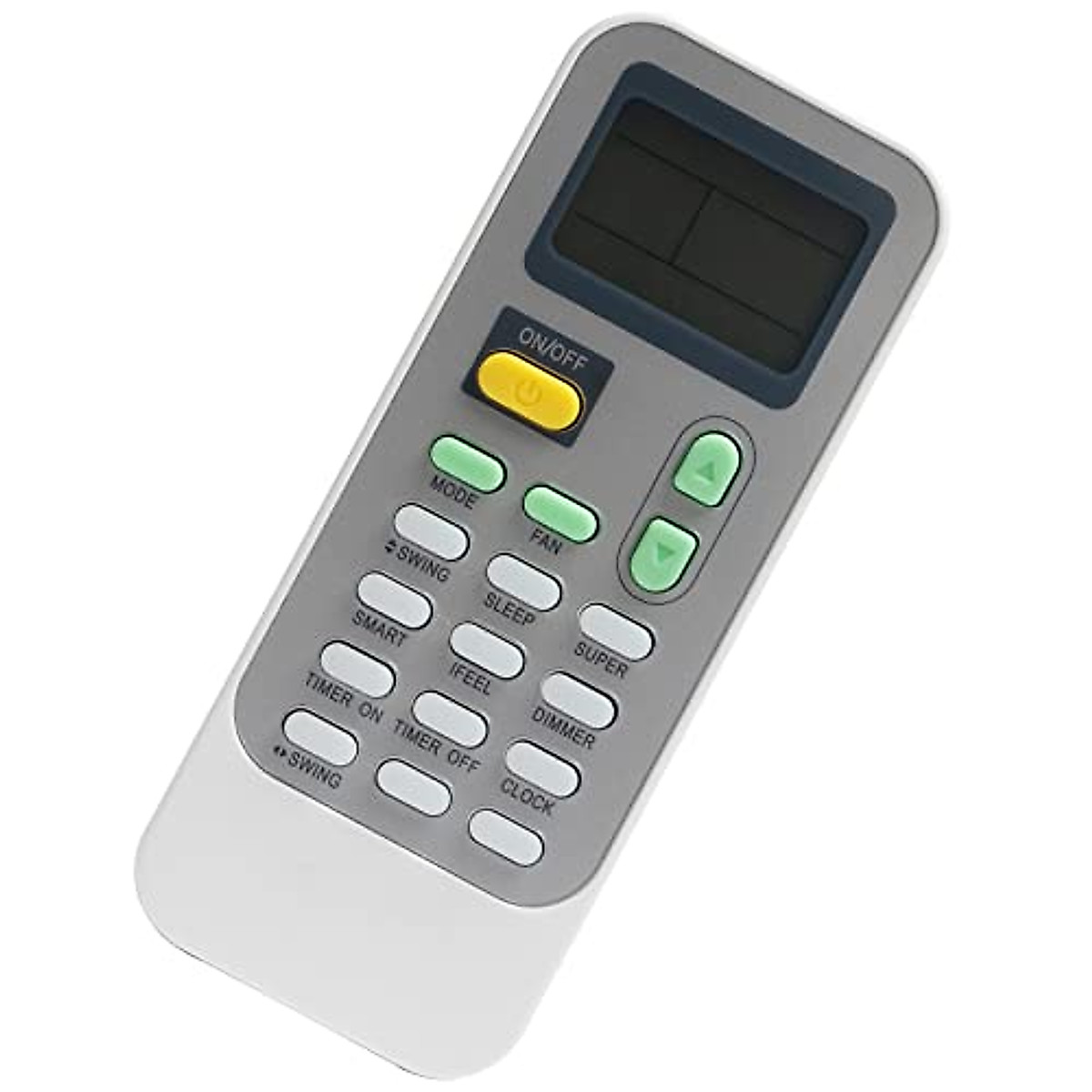 J1-06(E) Replace Remote Applicable for Hisense Air Conditioner AP10CW2G AP14CR2WG AP08CR2W AP10CR2W AP12CR2G AP13HR2G AP10CR1SEJS AP08CR1W AP14DR1SFJS2 AP12CR1SEPS AP13HR1SEJS00 AP12CR1G AP14DR1G