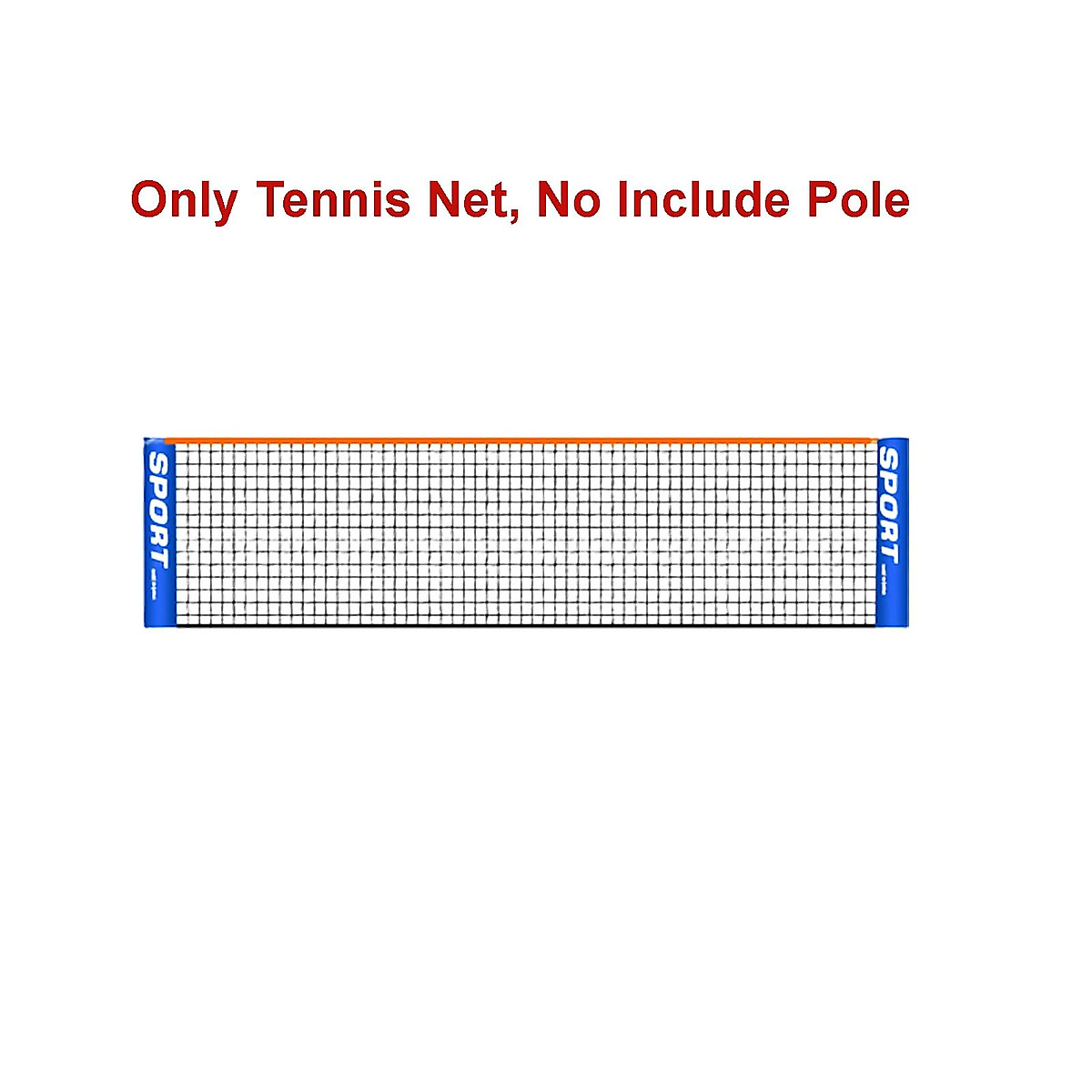 Ragyzity Badminton Pickleball Net, Polyester Badminton Net Replacement, Kids Adult Volleyball Training Net for Tennis, Volleyball, Only Tennis Net,No Include Pole (3.1m)