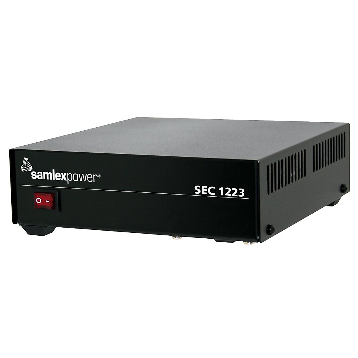 SEC-1223 Samlex America is a switched mode power supply which converts 120 VAC, 60 HZ to regulated 13.8 VDC based on pulse width modulation (PWM) control.