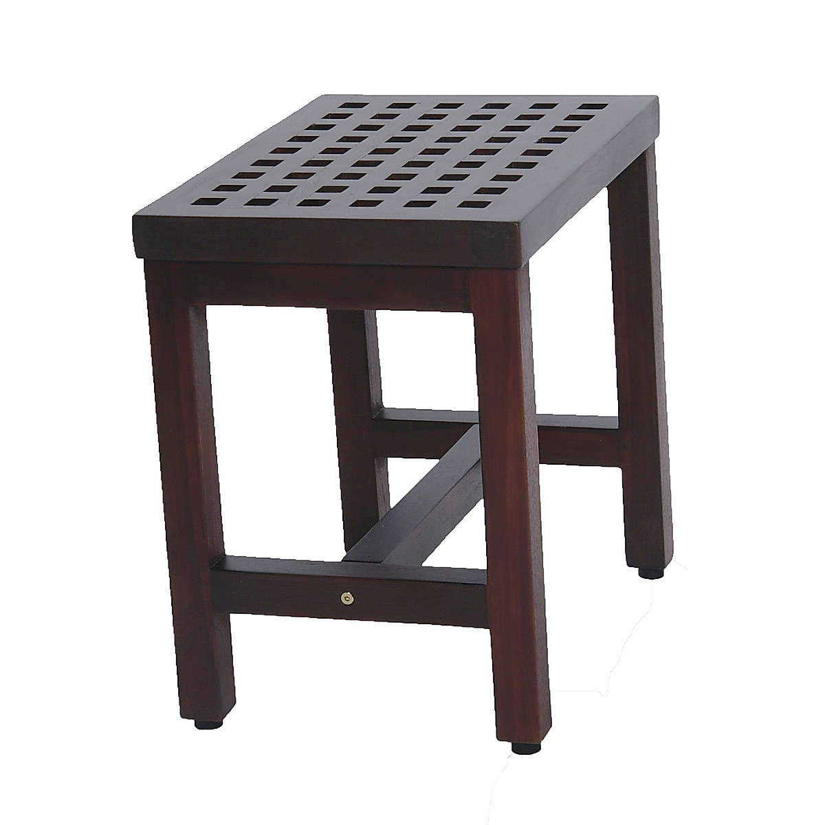 DecoTeak Espalier 18" Lattice Teak Shower Bench