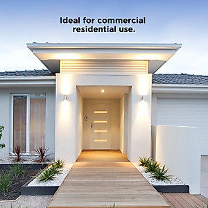 SLEEKLIGHTING | "9.5W LED PL Horizontal Bulb - Replaces 2 & 4 Pin, 26W Eq, 3-CCT (3000K/3500K/4000K), UL-Listed, 1000 Lumens, G24D/G24Q/GX24Q Base, 2-Pack, Ballast Bypass