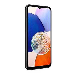 SAMSUNG Galaxy A14 4G LTE (128GB + 4GB) Unlocked Worldwide (Only T-Mobile/Mint/Metro USA Market) 6.6" 50MP Triple Camera + (15W Wall Charger) (Black (SM-A145M/DS))