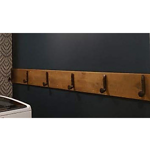 Spikes by Mike 10 REPURPOSED Railroad Spike Coat Hooks Coat Rack Tool Shop Hangers Single Bent