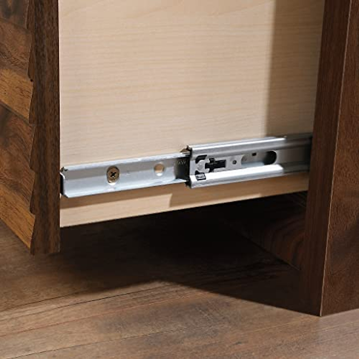 Sauder Harvey Park Lateral File, Grand Walnut Finish