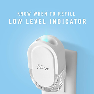 Febreze Plug in Air Fresheners, Heavy Duty Crisp Clean, Odor Fighter for Strong Odors, Scented Oil Refill (2 Count)