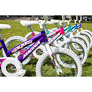Dynacraft Childrens Bike Star Burst Bicycle 16" Wheel Exercise, Play, Gift Bicycle for Girls, Boys Ride Outside