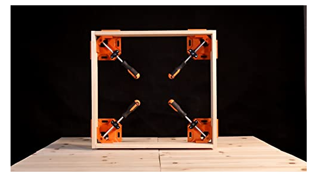 4 Pack Right Angle Clamps for Woodworking & DIY Projects