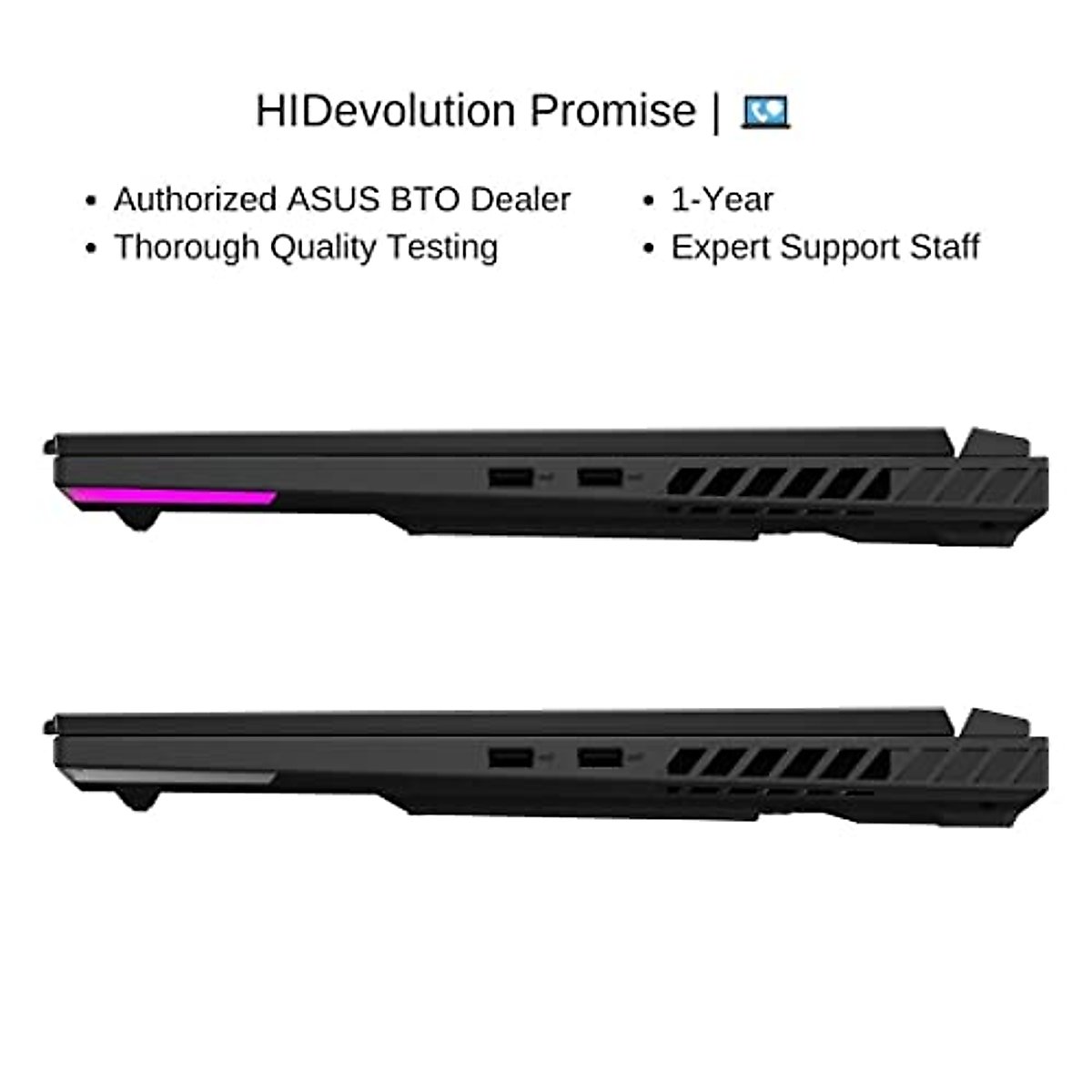 HIDevolution [2023] ASUS ROG Strix G18 G814JZ 18" QHD+ 240Hz, 2.2 GHz i9-13980HX, RTX 4080, 32 GB DDR5 RAM, 2 TB PCIe SSD, Windows 11 Home