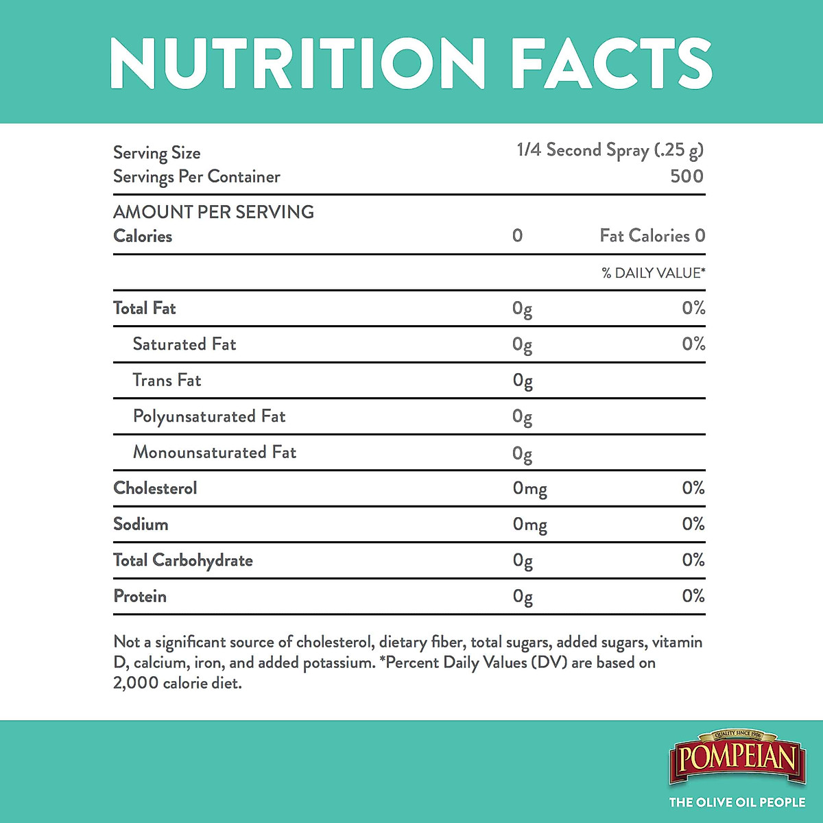 Pompeian Coconut Oil Non-Stick Cooking Spray, Subtle Coconut Flavor, Perfect for Seafood and Baking Coating, Naturally Gluten Free, Non-Allergenic, Non-GMO, No Propellants, 5 FL. OZ., Single Bottle