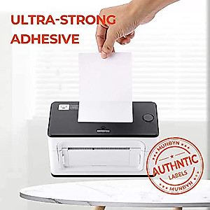 MUNBYN Thermal Direct Shipping Label, External Rolls Label Holder, Label Printer, 150mm/s USB Thermal Shipping Label Printer for Shipping Packages