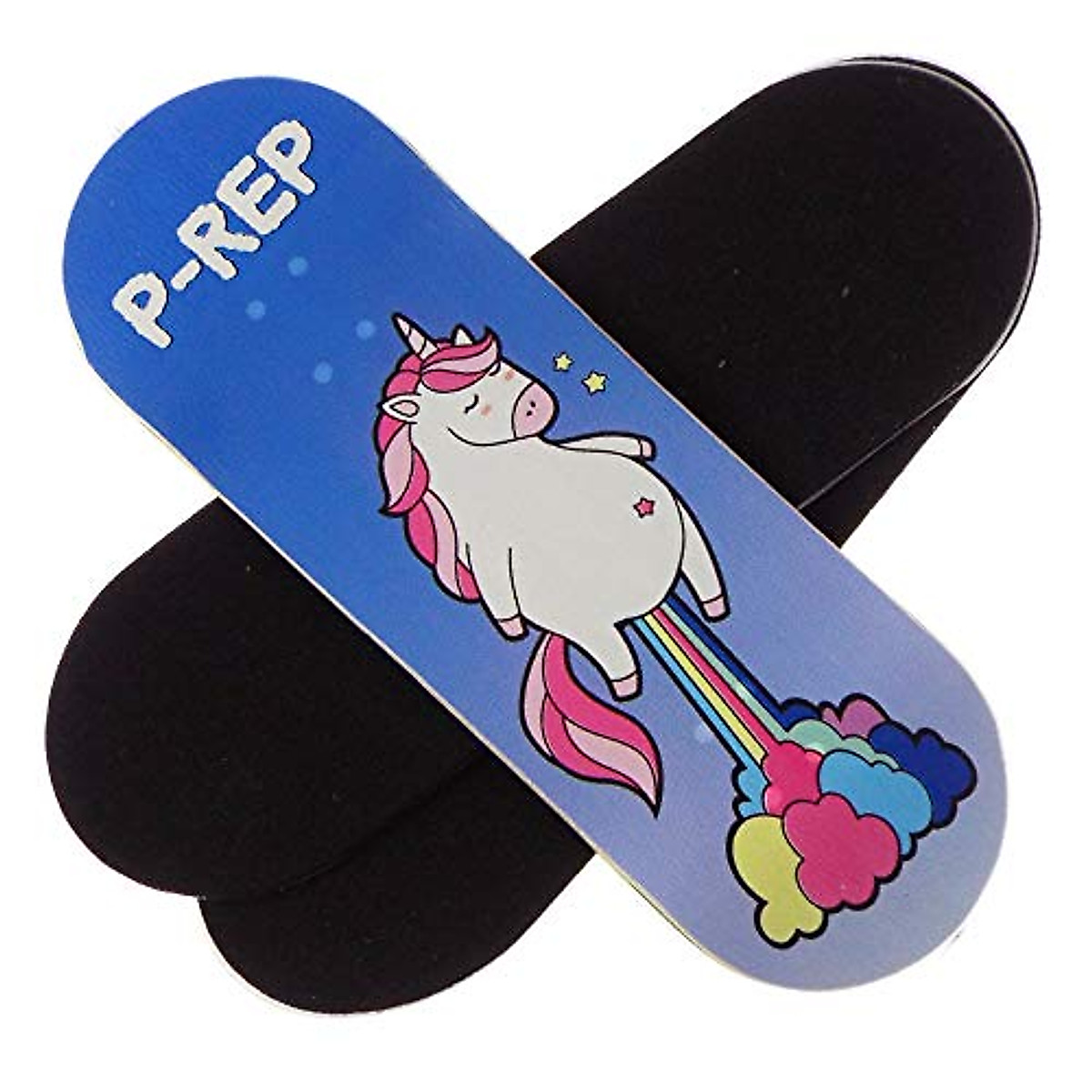 P-REP Smell The Rainbow - Solid Performance Complete Wooden Fingerboard (Chromite, 32mm x 97mm)