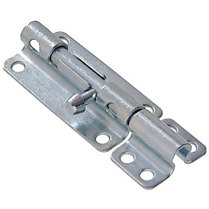 Hardware Essentials 851034 Heavy Duty Barrel Bolts, 4", zinc