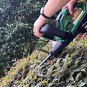 Cordless Hedge Trimmer Pruning Machine 20V Household Garden Grass Cutter Electric Trimmer Tree Cutting Shear Tool YL-580E