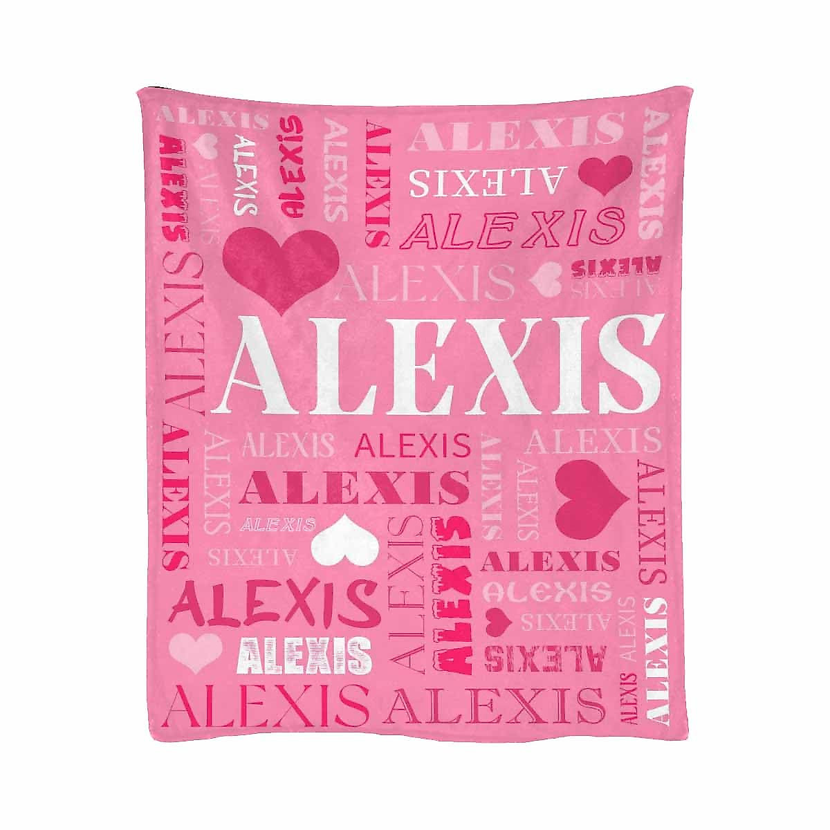 Personalized Name Blanket for Kids Boys Girls, Personalized Name Blanket for Daughter Son Custom Blanket with Name for Adult Personalized Baby Blankets for Christmas Valentine's Day Gifts