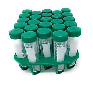 SPL 50ml Conical Centrifuge Tube PP/HDPE with PP Racks, Sterile, DNase/RNase - Free, (1 Rack (25 Tubes))