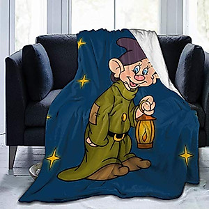 Eppedtul Dopey Lantern Ultra-Soft Micro Fleece Blanket Couch 50"" x40
