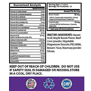 Dog Skin Allergy Supplement - Pets Total Health Formula for Dogs and Cats - Dog Vitamins Coat - 2 Bottles (120 Treats)