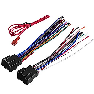 BATIGE Radio Wiring Harness for GM Chevy 2007-2015, GMC 2006-2017, Buick 2007-2014 Install Car Stereo Wire Cable Plug Non-Amplified System