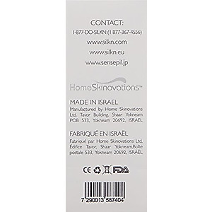 Silk’n Sensepil Replacement Cartridge For At Home Permanent Hair Removal Device For Women And Men - 4,500 Pulses (Pack Of 3)