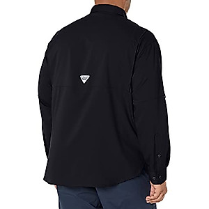 Columbia Sportswear Long Sleeve Tamiami II Shirt BLACK Lg
